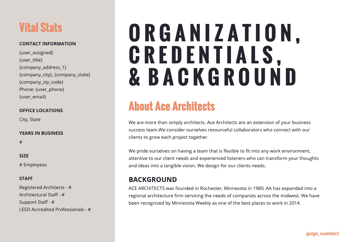 Architecture Proposal Template | Proposify